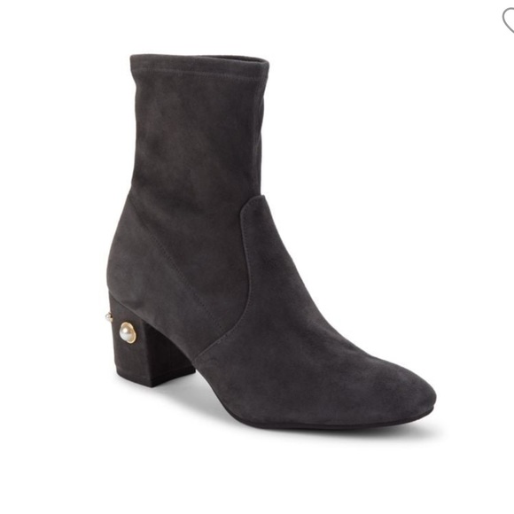 Stuart Weitzman | Shoes | Stuart Weitzman Siggy 6 Pearl Boots Slate ...